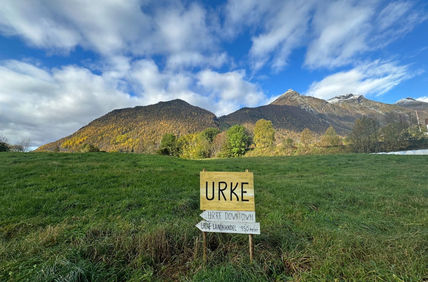 Visiting Urke with Hurtigruten